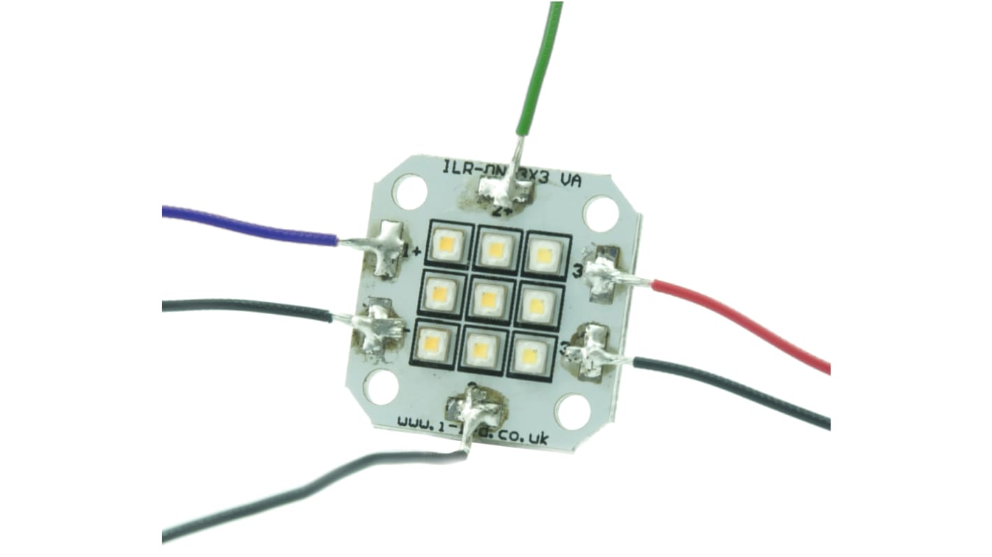 ILS ILR-OW09-HWNX-PC221-WIR200., Circular LED Array, 3 White LED (2700K ...