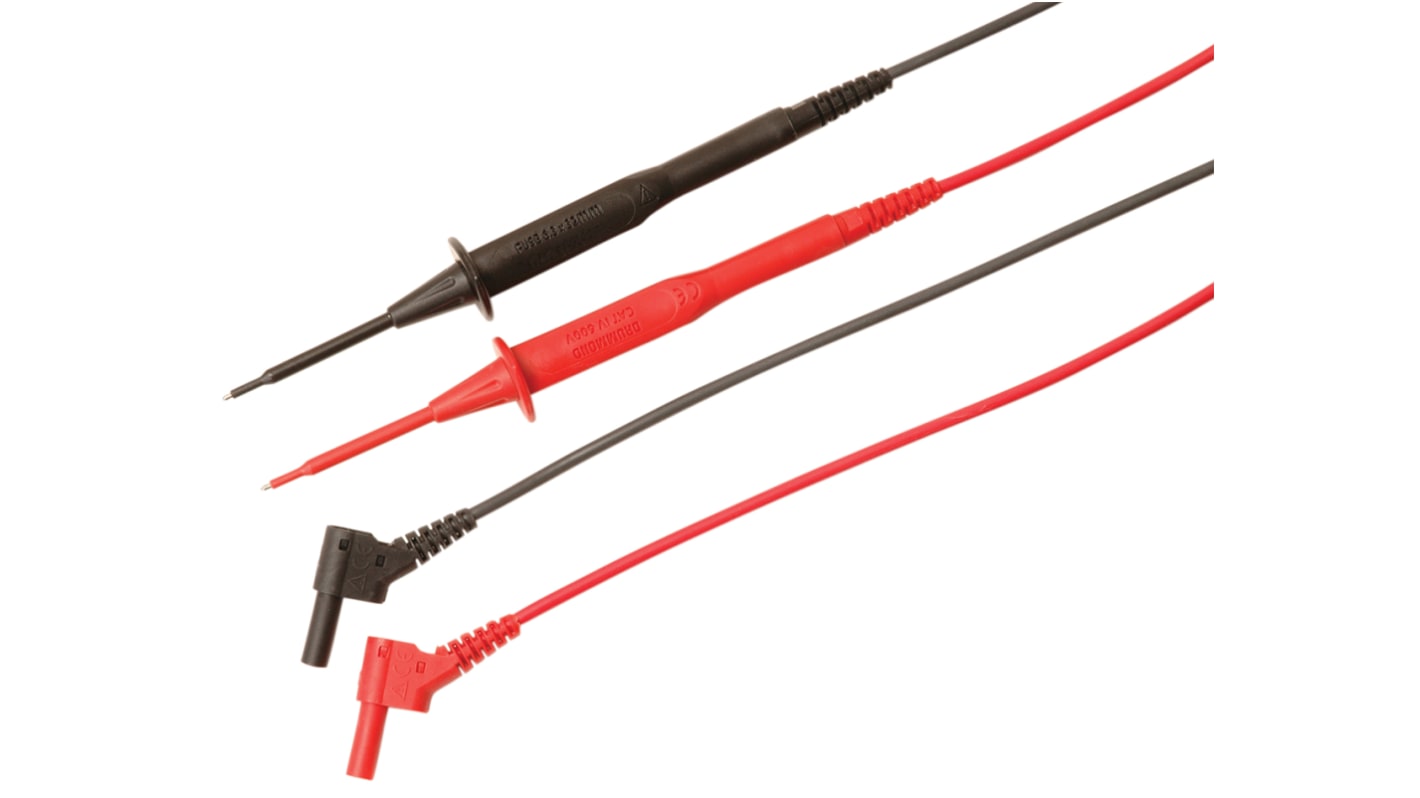 Martindale MP21-08 Fused Test Lead Kit, CAT IV, 500mA | RS