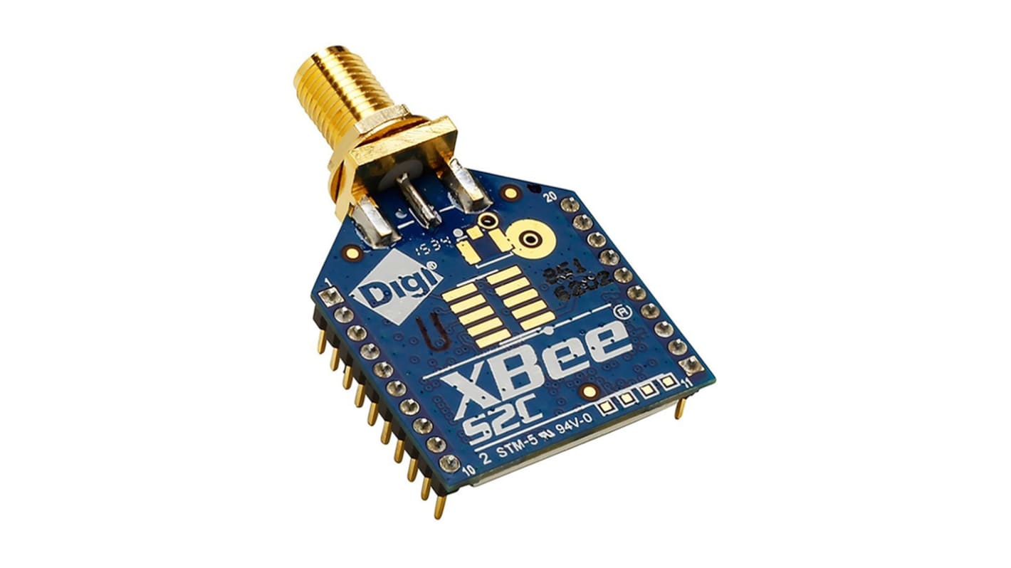 XB24CZ7SIT-004 | Digi International Xbee ZigBee Module, +5dBm, SPI ...