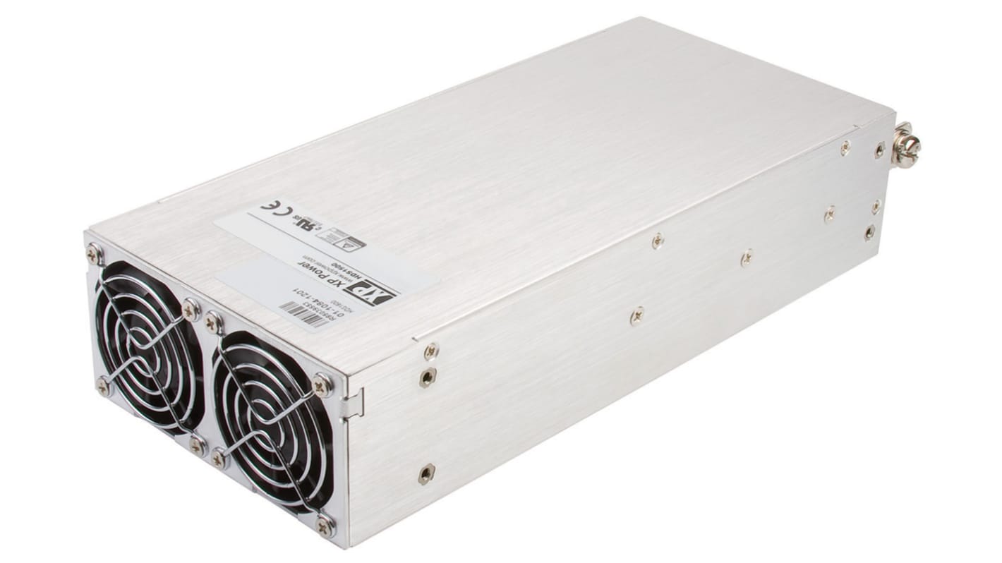 XP Power Switching Power Supply, HDS1500PS48, 48V dc, 31.3A, 1.5kW, 1 ...
