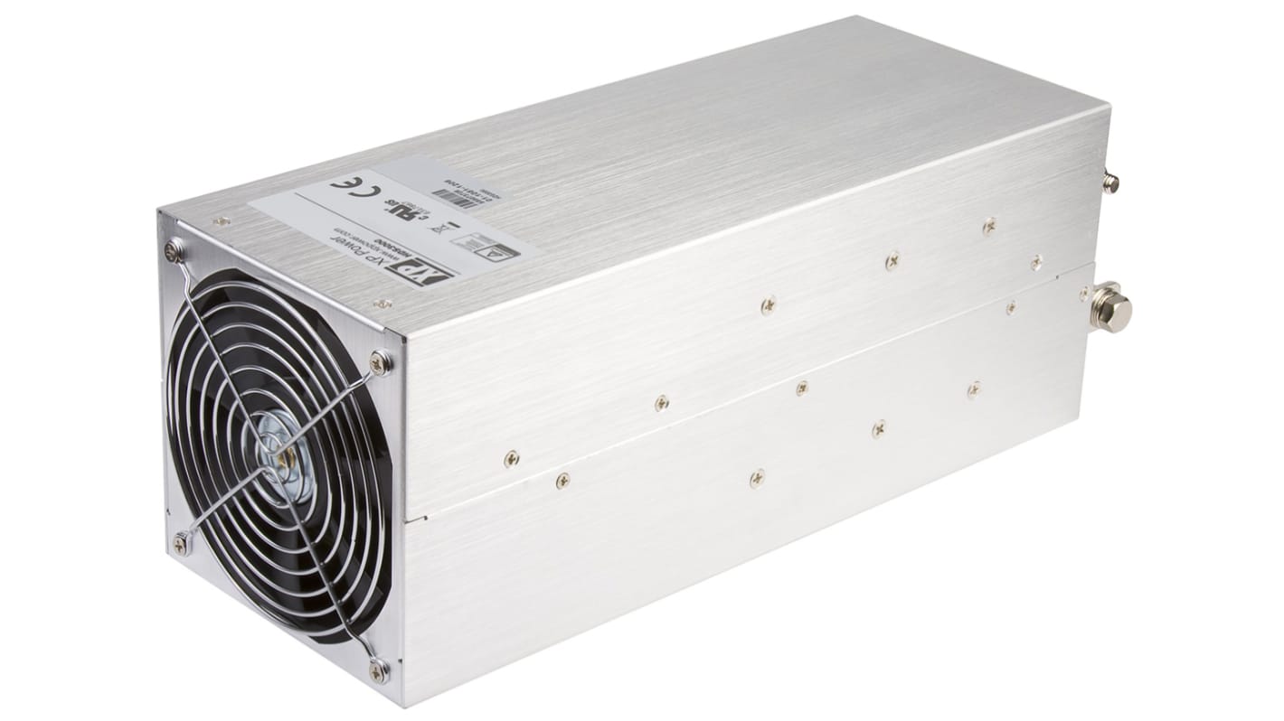XP Power Switching Power Supply, HDS3000PS48, 48V dc, 62.5A, 3kW, 1 ...