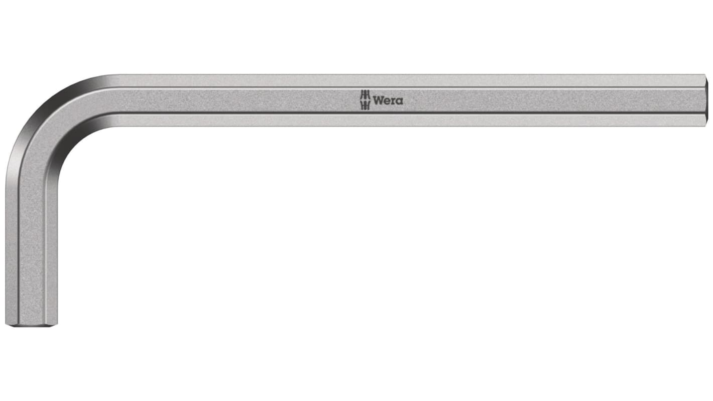 021040 | Clé Allen en L Wera 5mm Métrique Hexagonal, Bras Court | RS