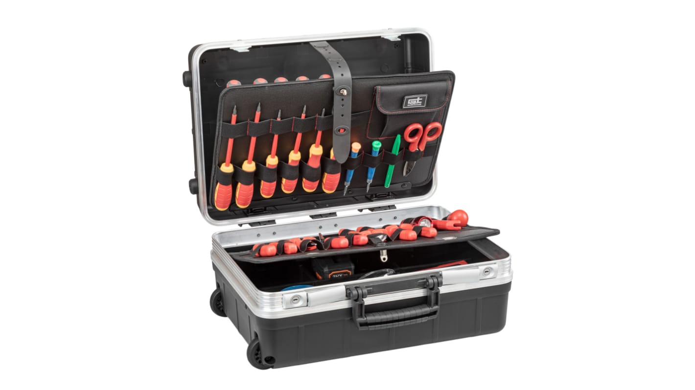 REVO21 WH PEL | GT Line Aluminium Tool Case 2 Wheels, 453 x 197 x 332mm ...