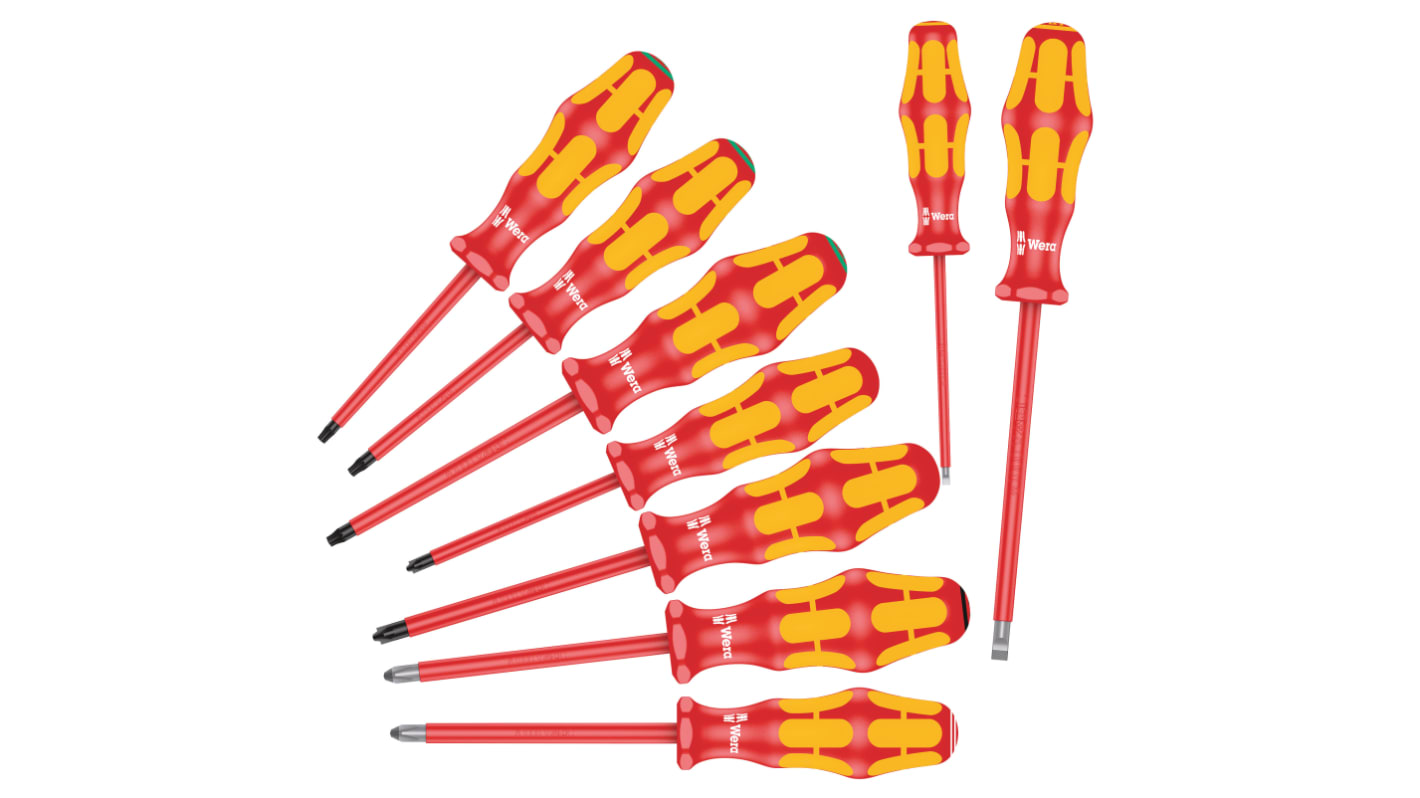 05133355001 | Wera Phillips; Plusminus Pozidriv; Pozidriv; Slotted; Torx Insulated Screwdriver ...