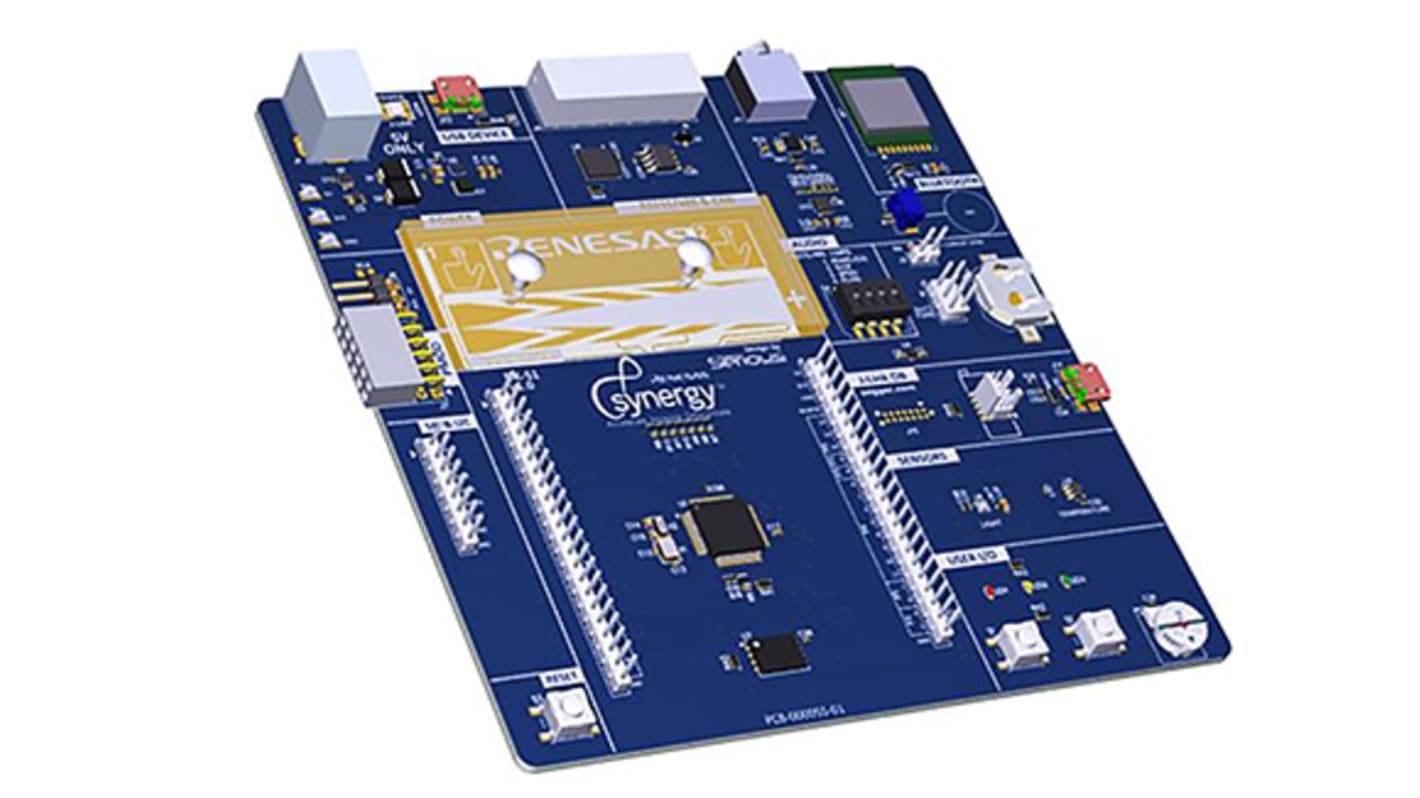Renesas Electronics Synergy DK-S124 MCU Development Kit YSDKS124S20 | RS