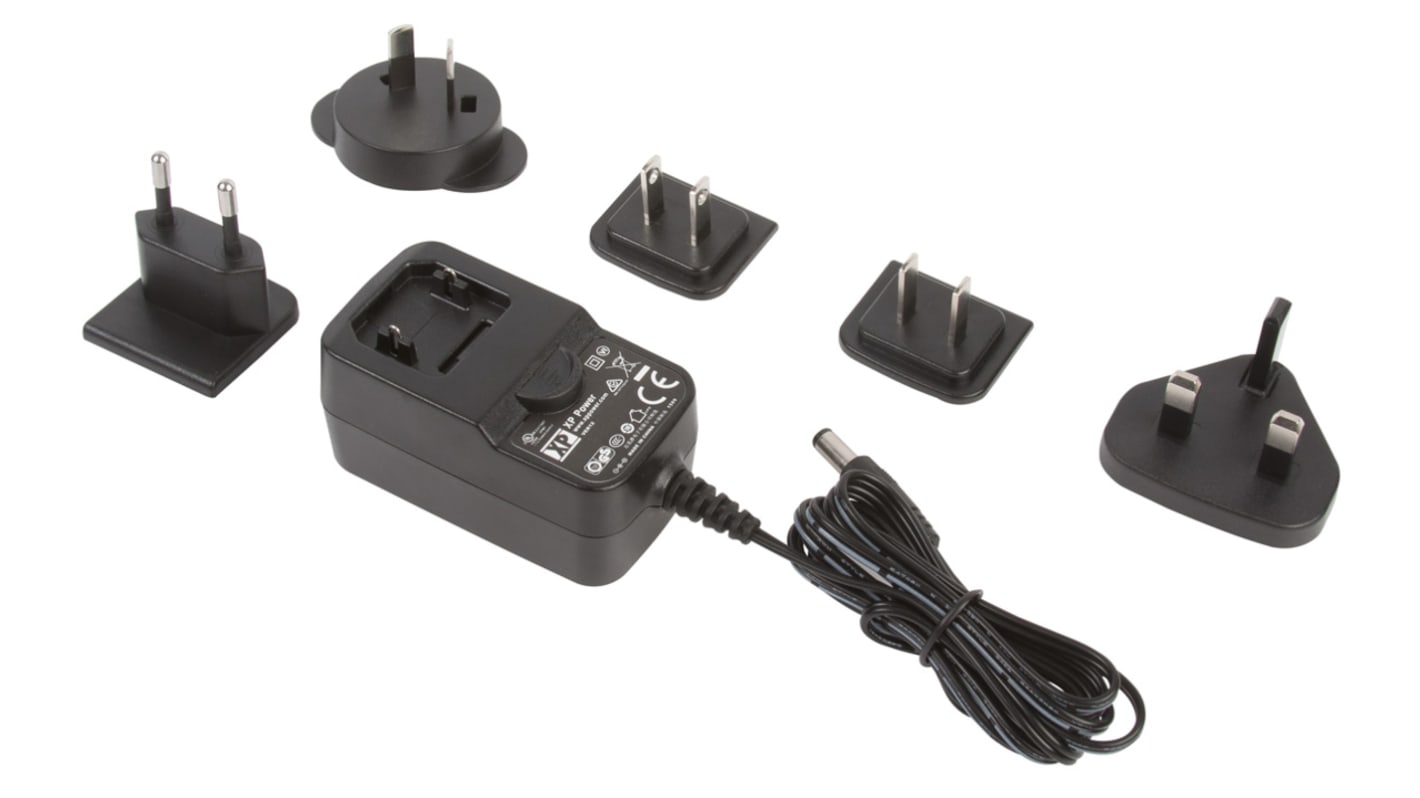 VER36US120-JA | XP Power 36W Plug-In AC/DC Adapter 12V dc Output, 3A Output | RS