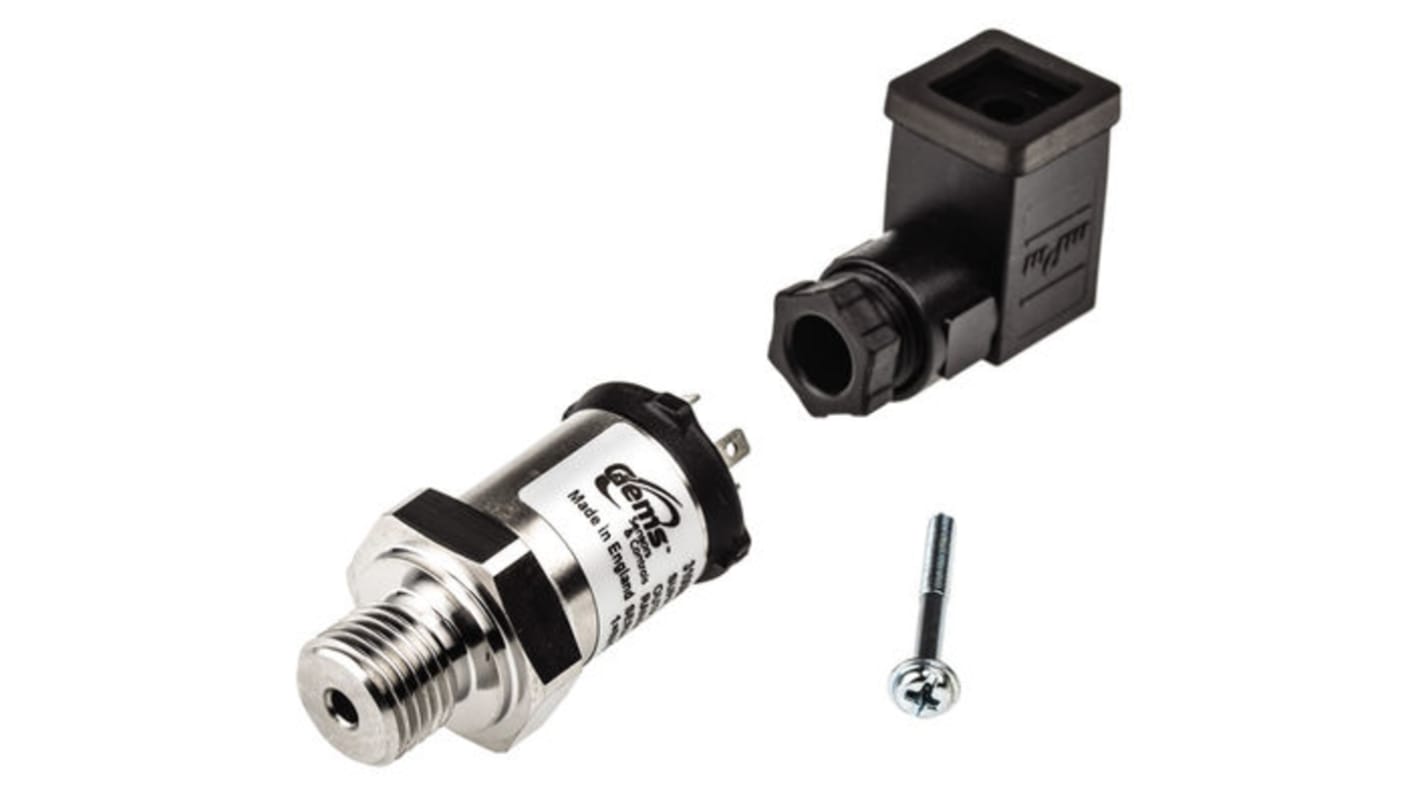 3100B0010G01B000 | Gems Sensors Pressure Sensor, 0bar Min, 10bar Max ...