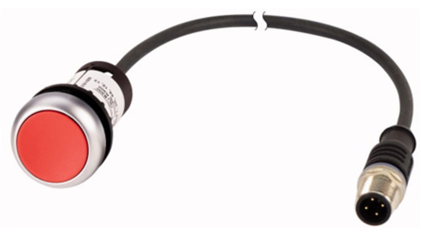 181043 C22-D-R-K01-P5 | Eaton C22 Series Push Button, Panel Mount, 22mm ...