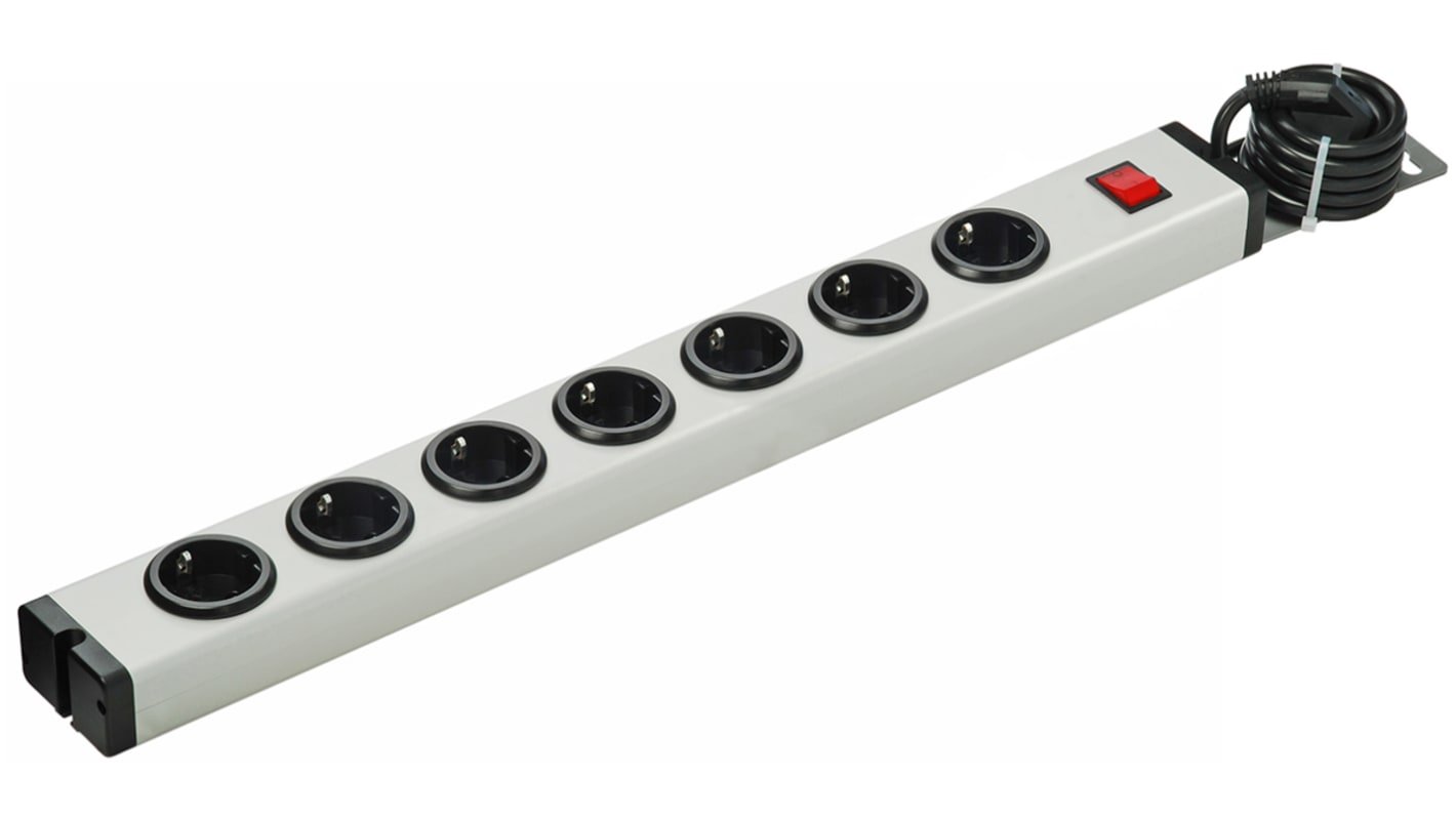 0601X00072031 | Type F - German Schuko 7 Gang Power Distribution Unit ...