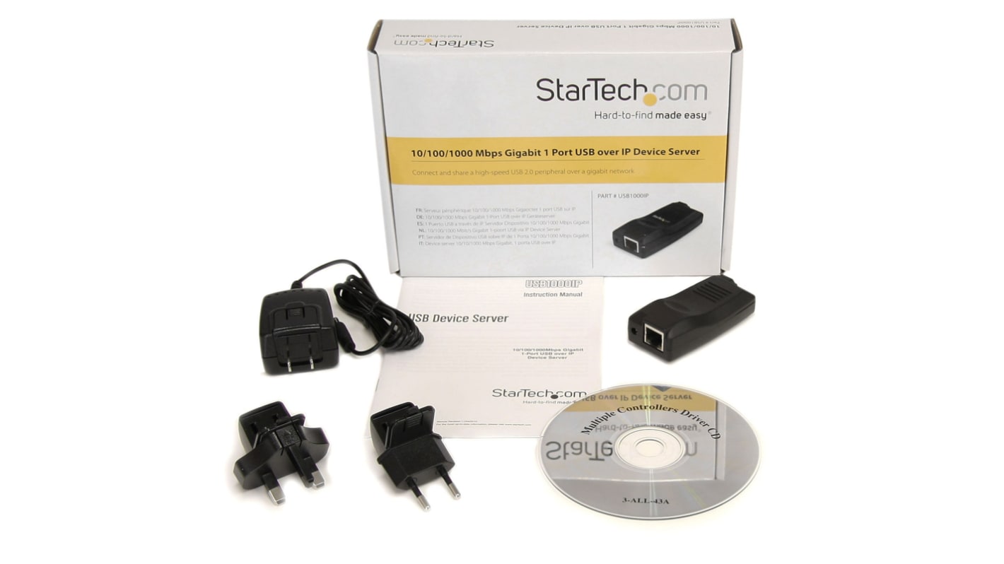 USB1000IP | StarTech.com Port USB Network Adapter | RS