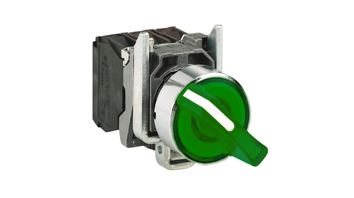 XB4BK133M5 | Schneider Electric Knob Selector Switch - (SPDT) 22mm ...