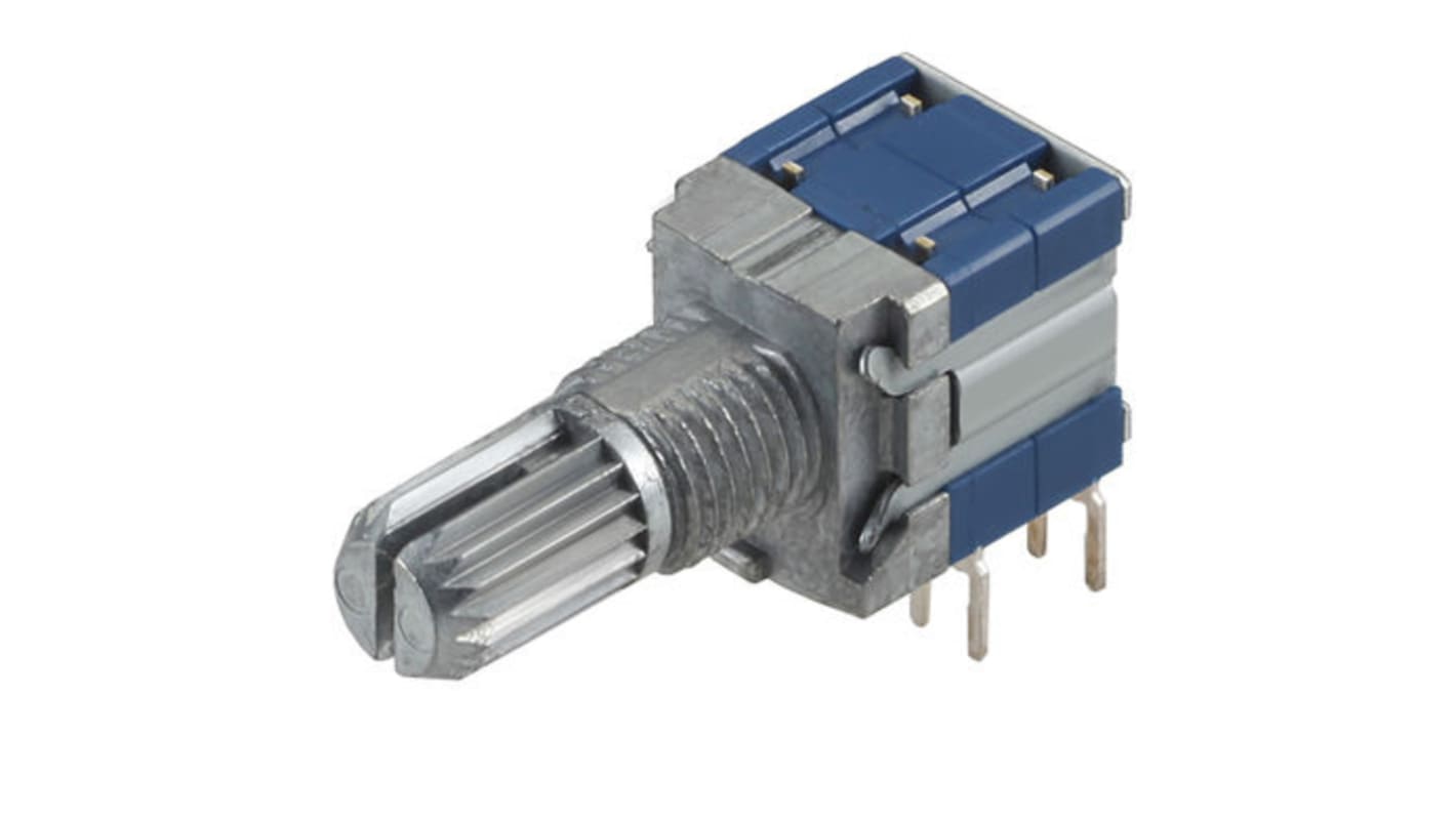 SRBM131300 | Alps Alpine, 3 Position DP3T Rotary Switch, 100 mA, PC Pin ...
