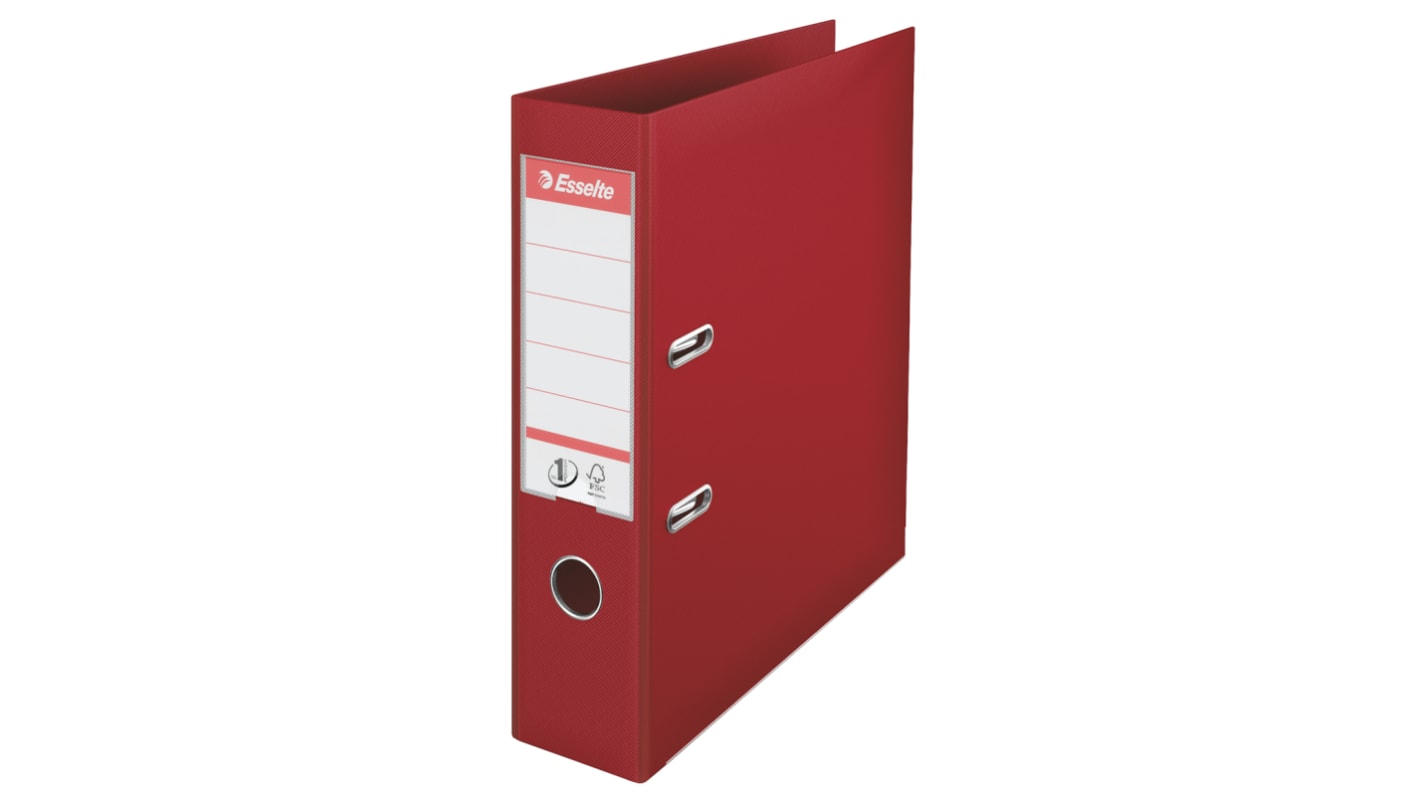 811510 | Esselte Red A4 Lever Arch Ring Binder | RS