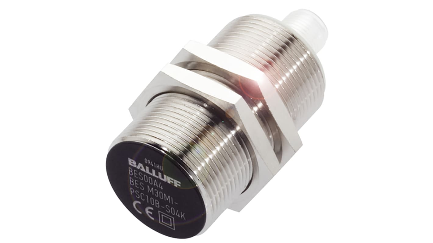 BES M30MI-PSC15B-S04K | BALLUFF Inductive Barrel-Style Proximity Sensor ...