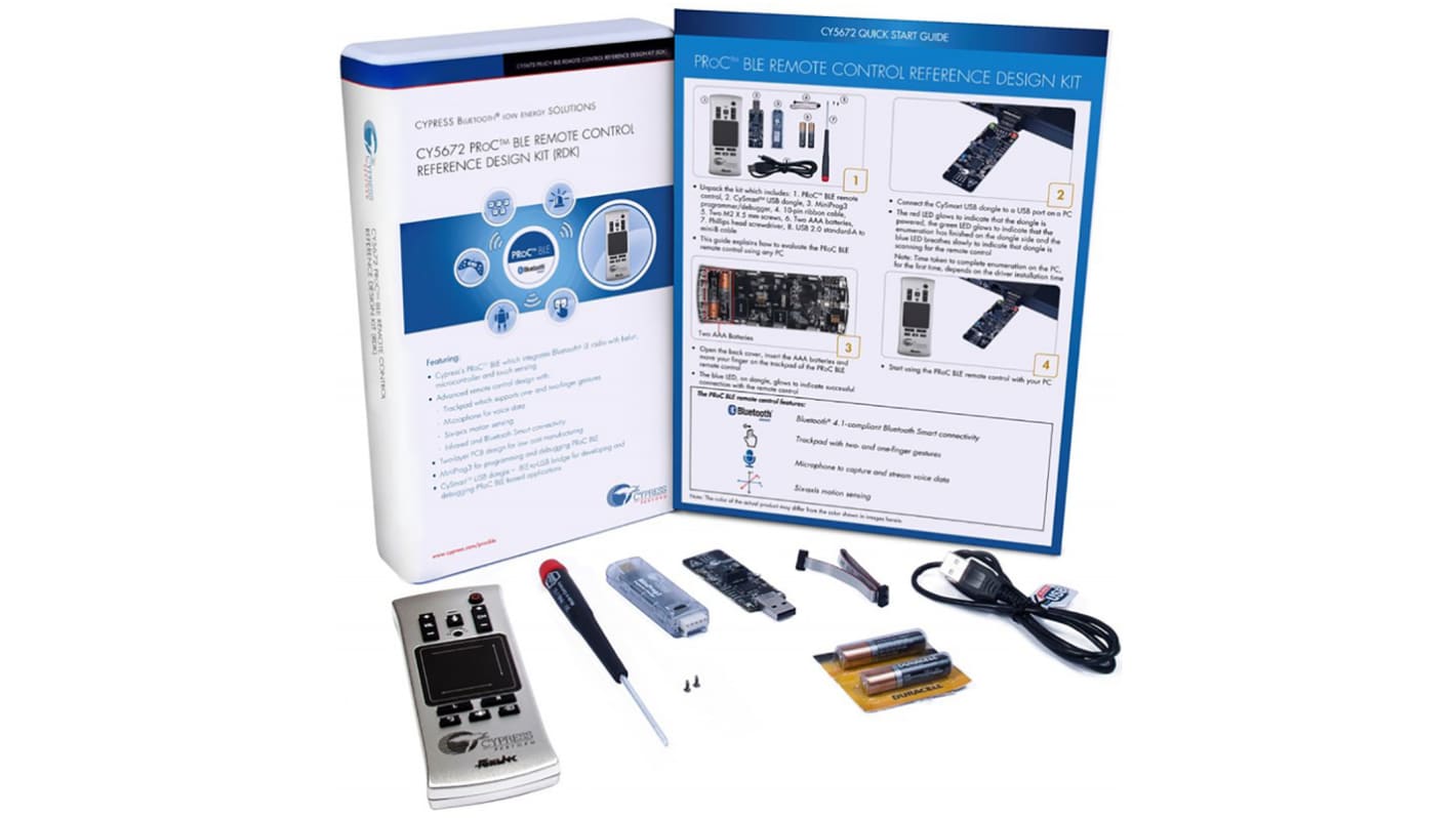 Cypress Semiconductor CY5672 Remote Control Kit,2.4GHz | RS