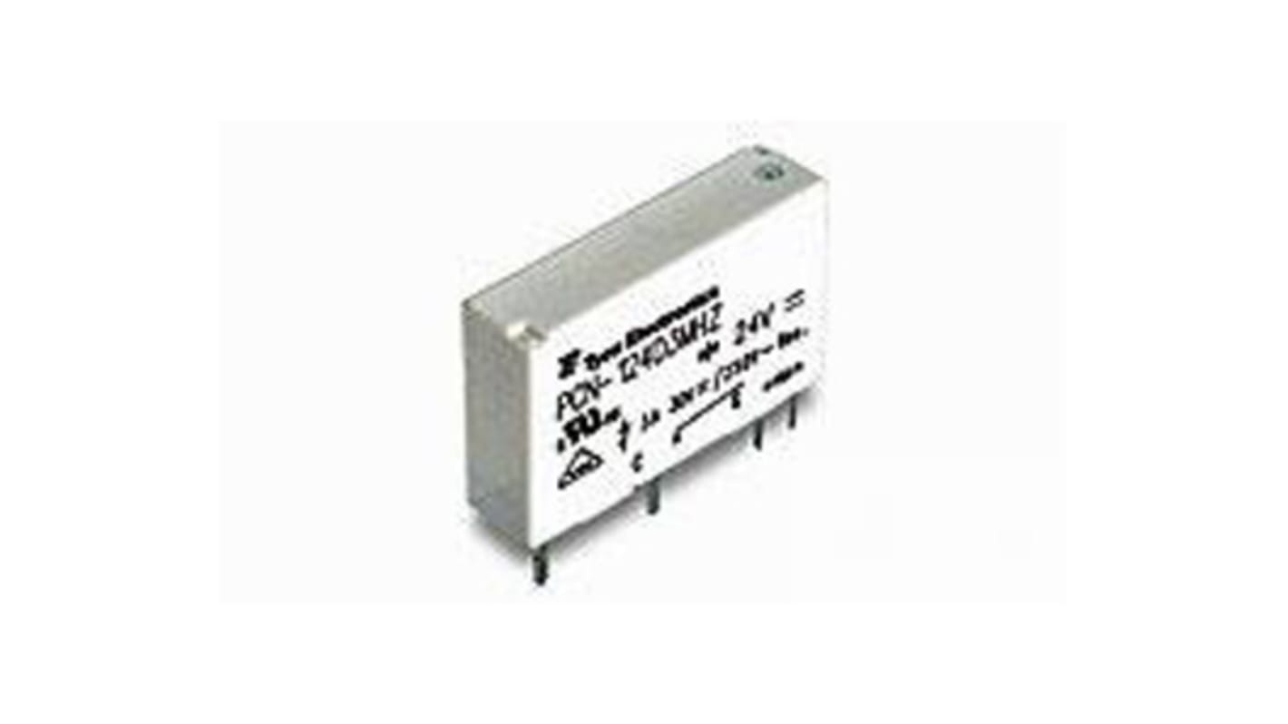PCN-105D3MHZ,001B | TE Connectivity PCB Mount Power Relay, 5V dc Coil, 5A Switching Current ...