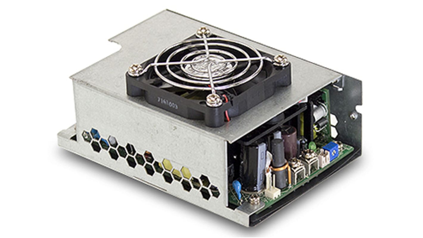 MEAN WELL Switching Power Supply, RPS-400-24-TF, 24V dc, 16.7A, 252W, 1 ...