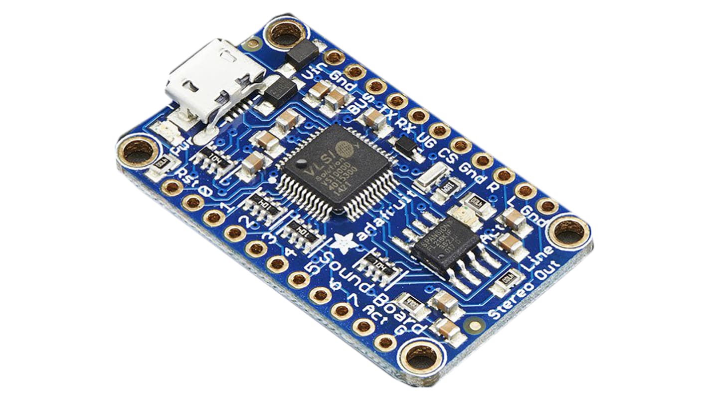 Adafruit 2342, Mini Sound FX Audio Processor Application Board | RS