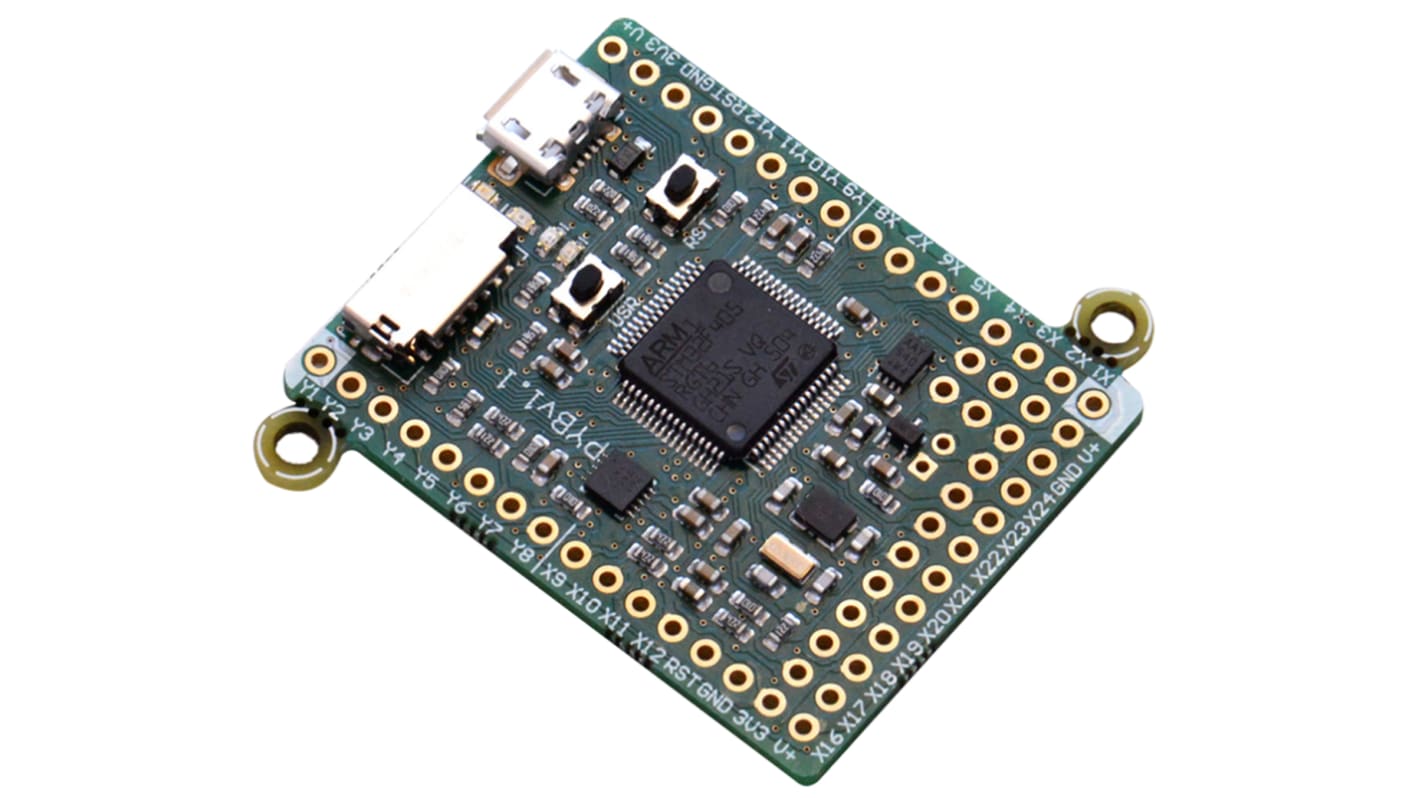 ADAFRUIT MicroPython Pyboard V1.1 MCU Development Board 2390 | RS ADAFRUIT MicroPython Pyboard V1.1 MCU Development Board 2390 | RS