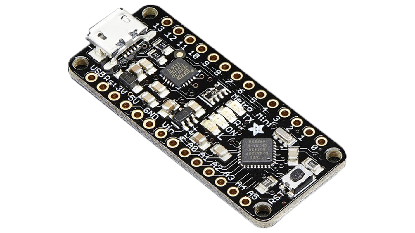 ADAFRUIT METRO Mini 328 MCU Development Board 2590 | RS