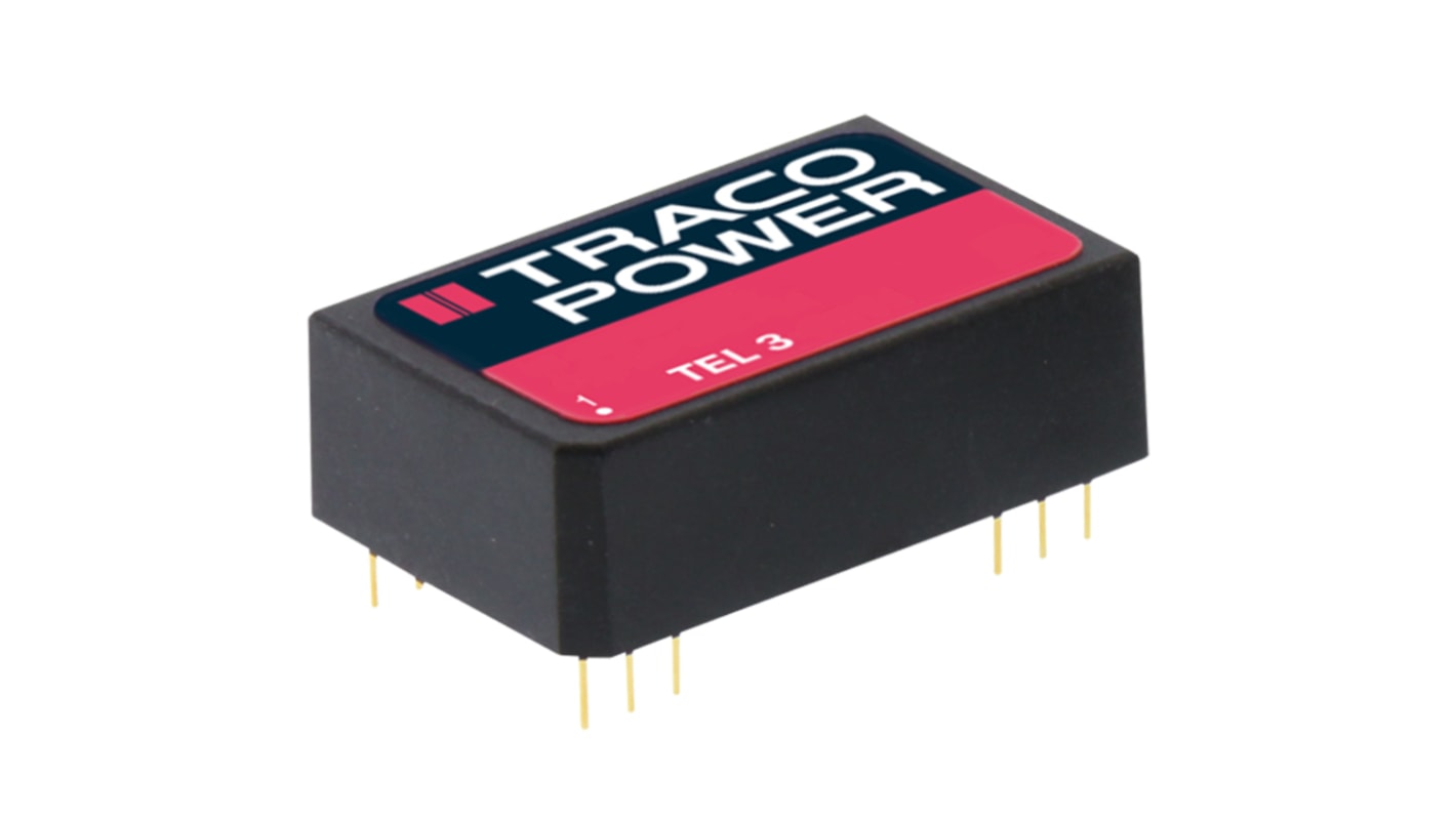TRACOPOWER DC-DCコンバータ Vout：5V dc 10 → 30 V dc, 3W, TEL 3-2011 | RS