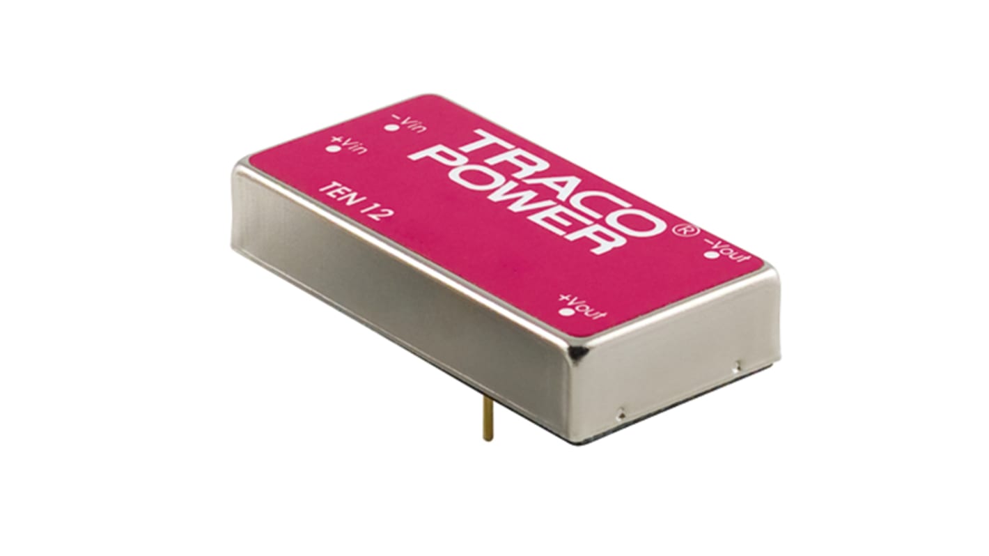 TRACOPOWER DC-DCコンバータ Vout：15V dc 9 → 36 V dc, 12W, TEN 12-2413 | RS