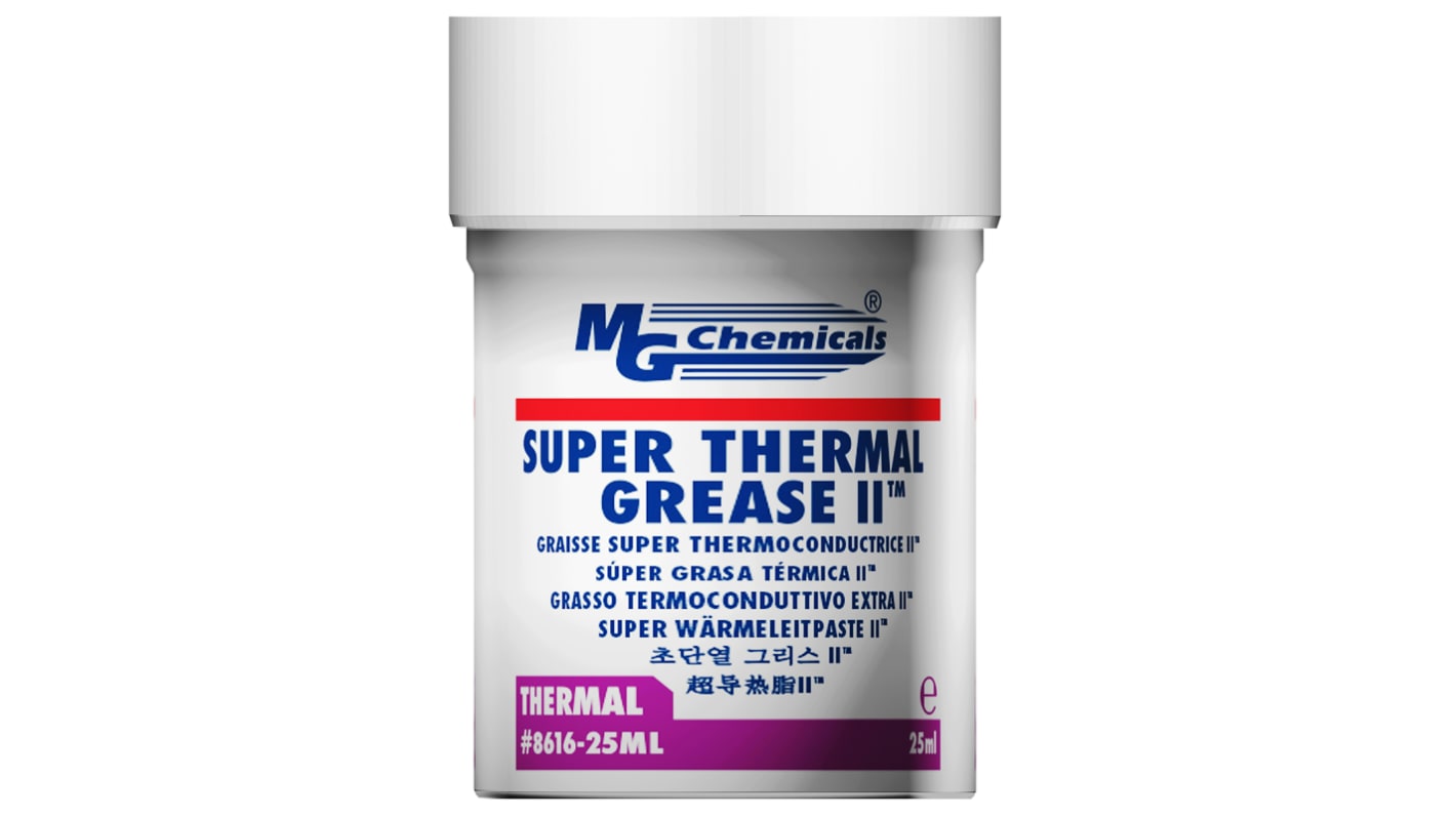 8616-25ml | MG Chemicals Thermal Grease, 1.8W/m·K | RS
