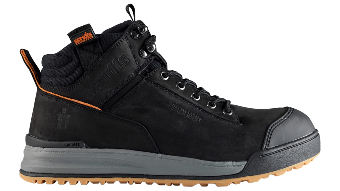 T52343.5 | Scruffs Switchback Black Steel Toe Capped Men's Safety Boots ...