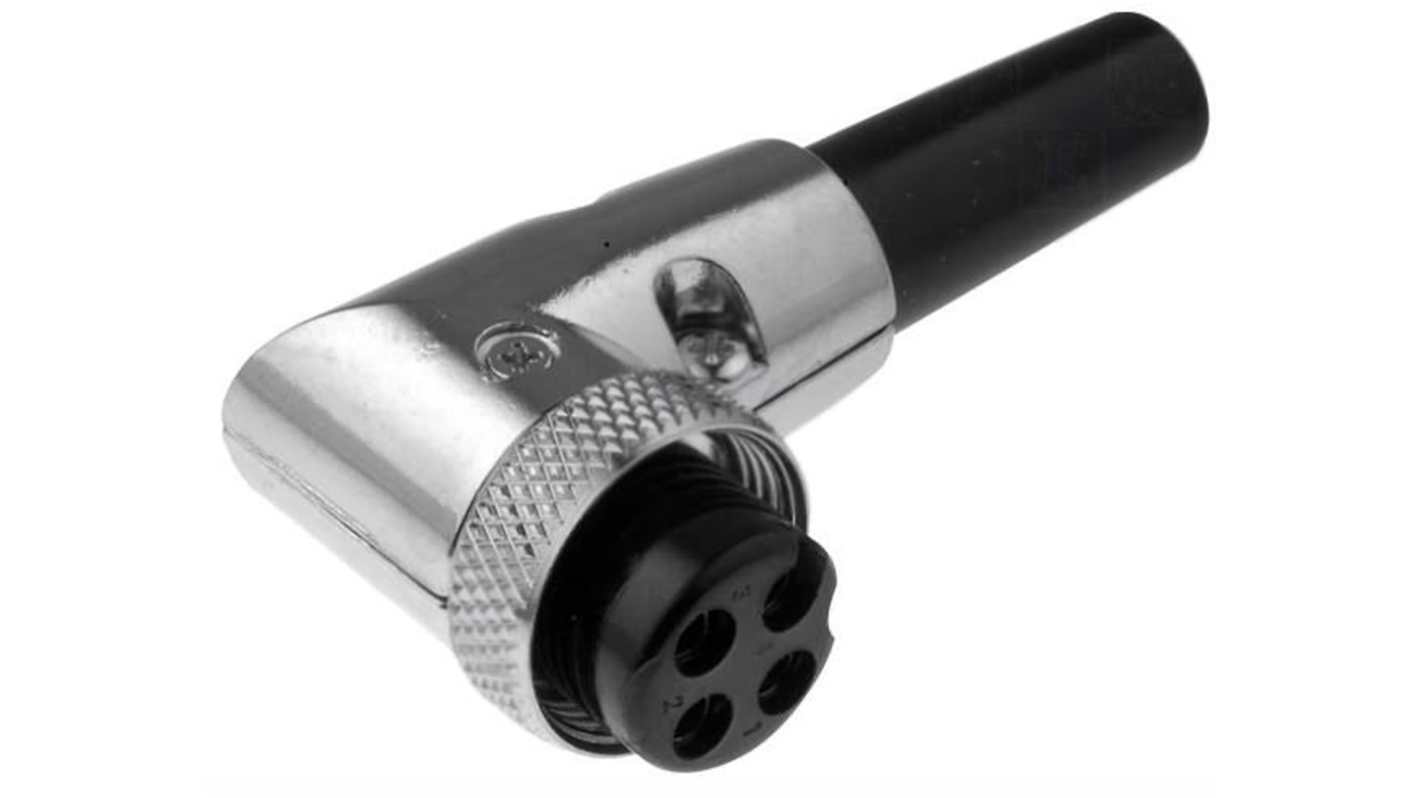 RS PRO Circular Connector, 4 Contacts, Cable Mount, Miniature Connector ...