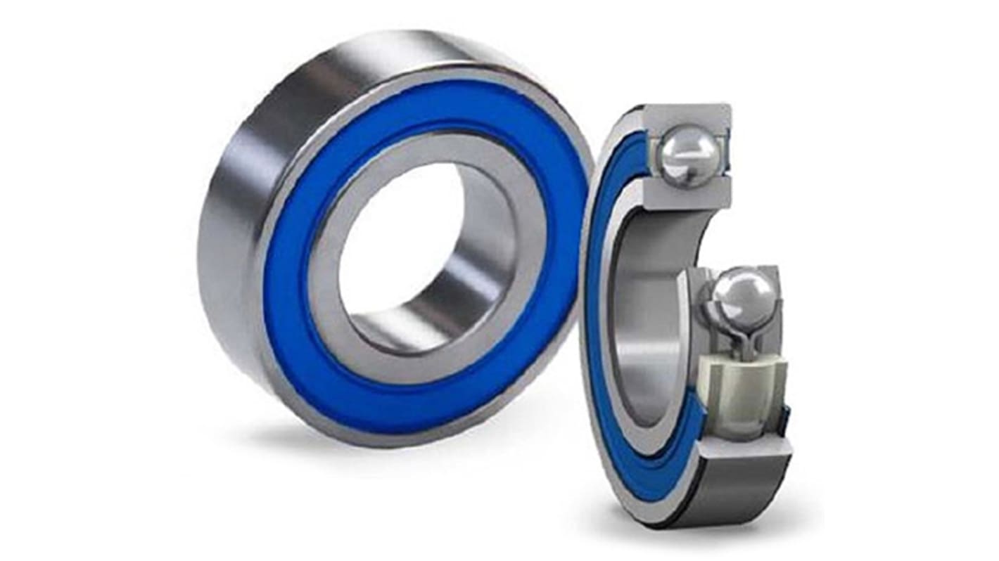 SKF W 6205-2RS1/VP311 Single Row Deep Groove Ball Bearing- Both Sides Sealed 25mm I.D, 52mm O.D | RS