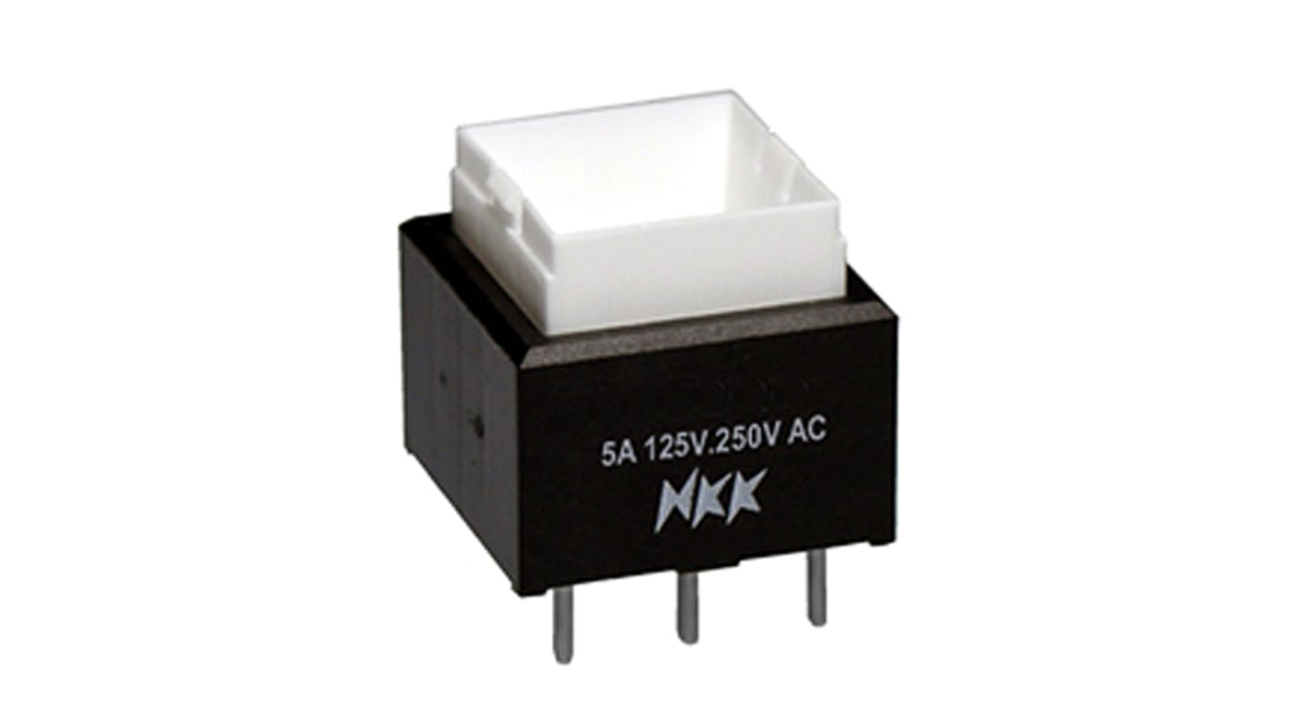 UB215SKW03N | NKK Switches Push Button Switch, Momentary, PCB, SPDT, 30 ...