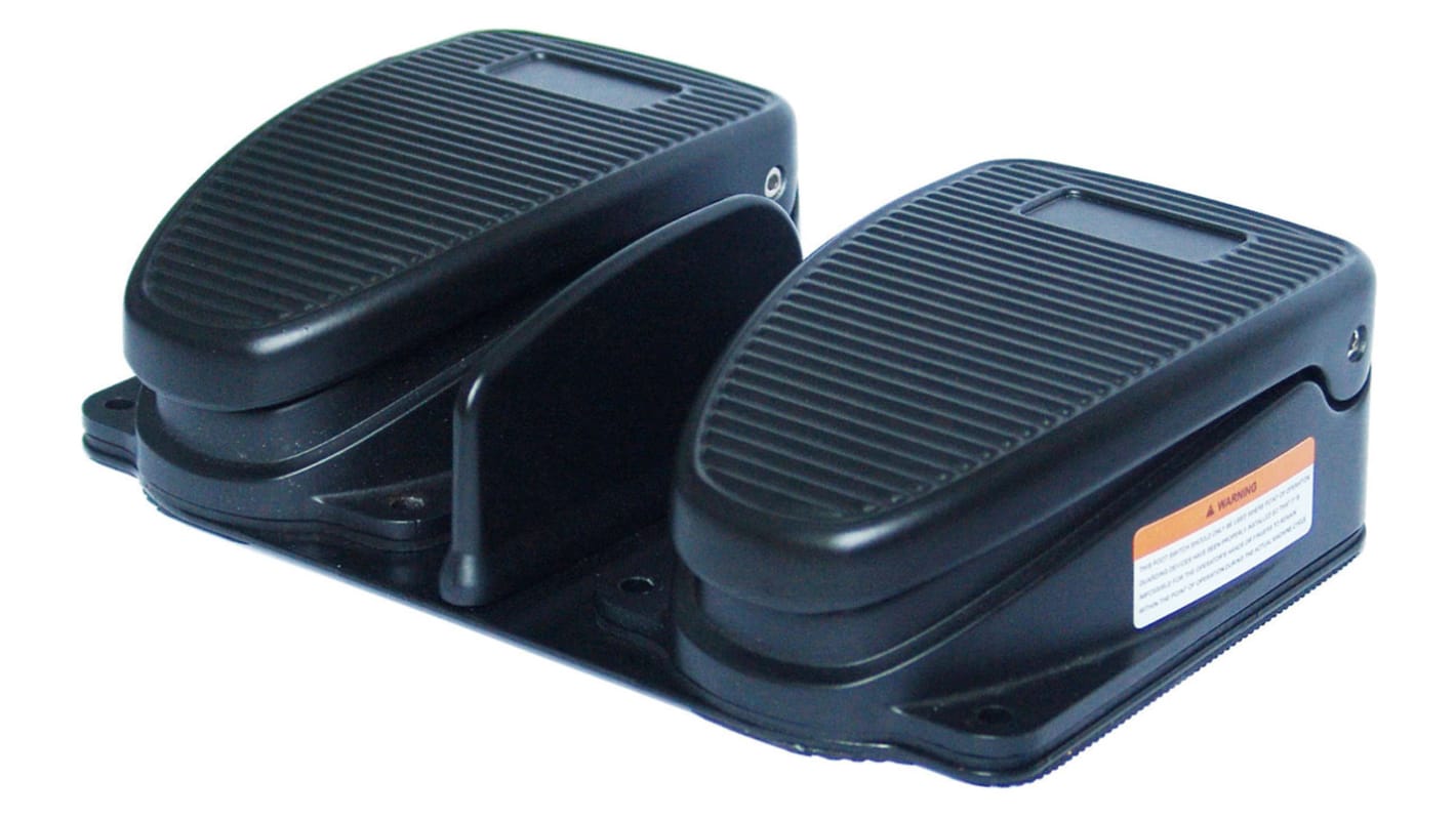 RS PRO Medium Duty Momentary Foot Switch - Die Cast Zinc Case Material ...