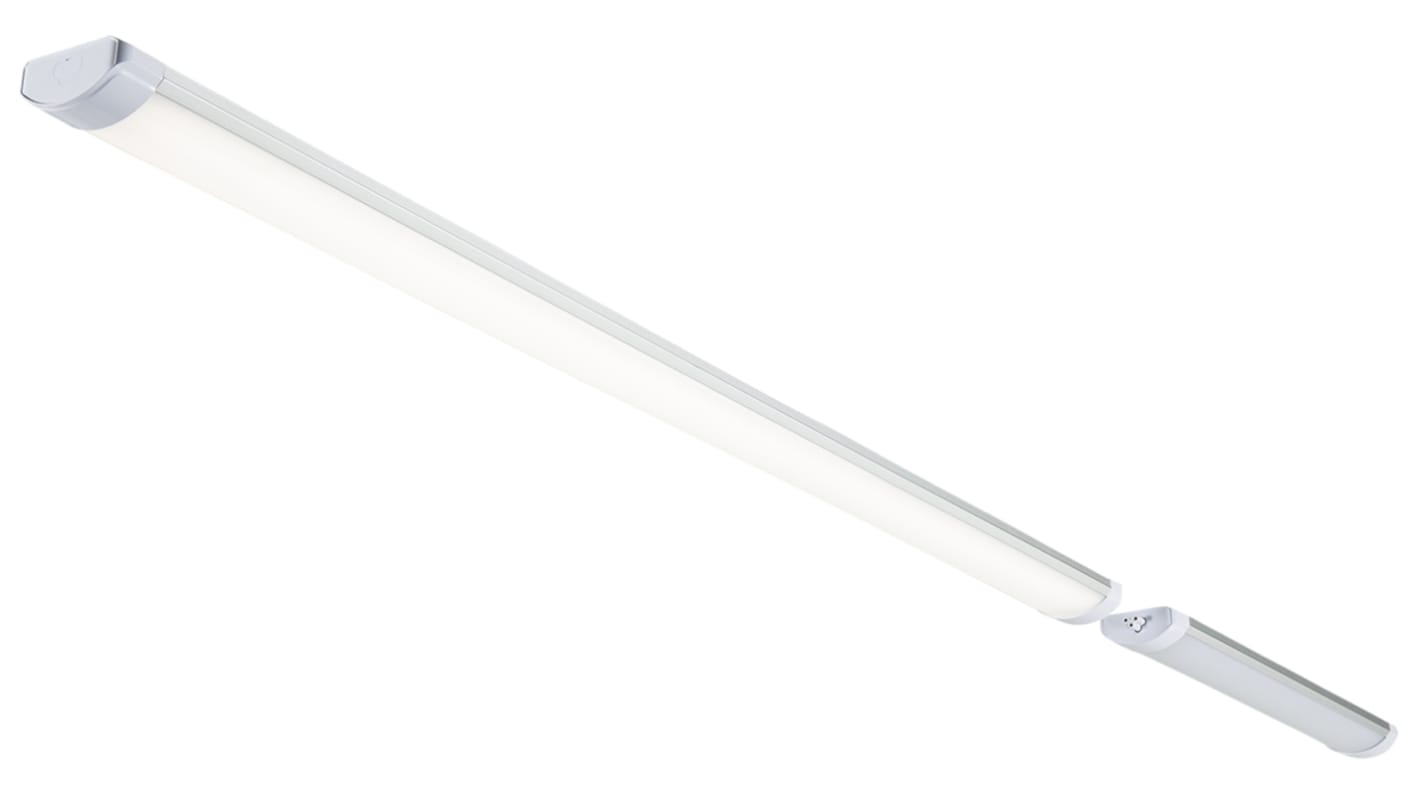 RS PRO 35 W LED Ceiling Light, 230 V ac Single Batten, 1.18 m Long | RS