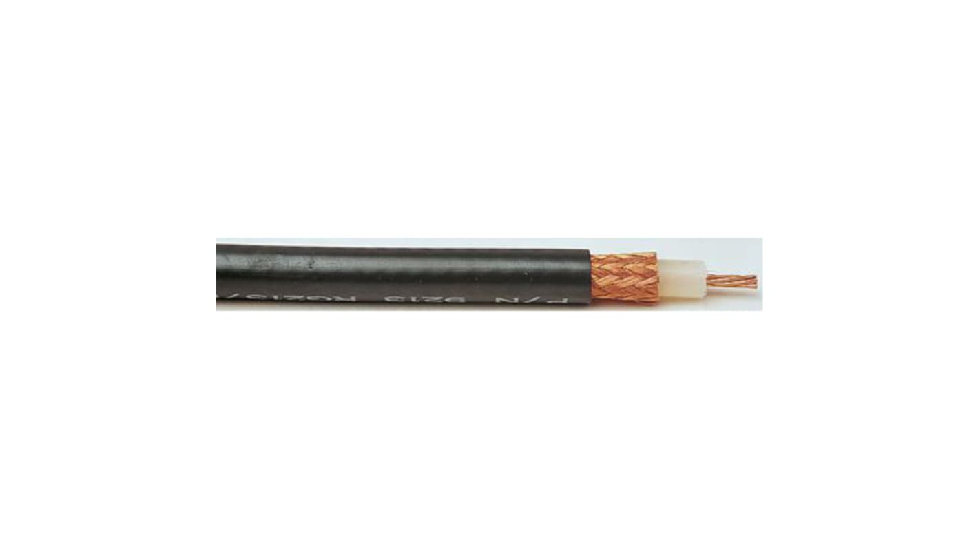 9213 BK005 | Alpha Wire MEC COAXIAL Series Coaxial Cable, 30m, RG213/U ...