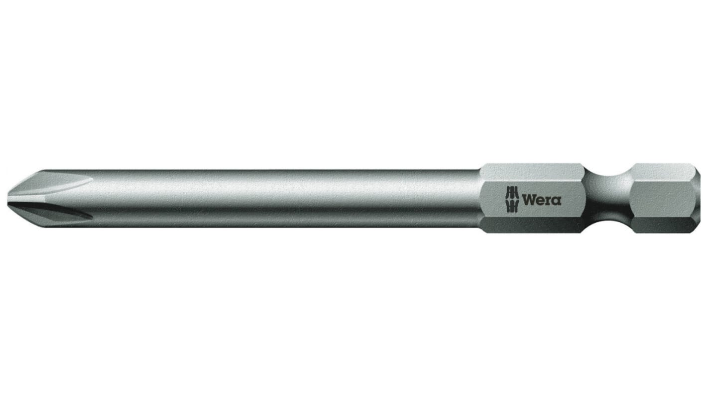 05059755001 | Wera Phillips Screwdriver Bit, PH1 Tip | RS