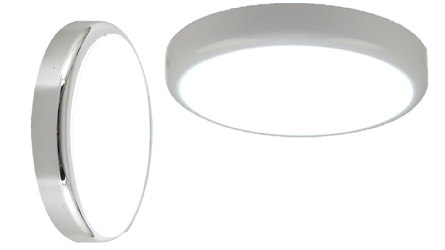 BT14D | Knightsbridge Round LED Bulkhead Light, 14 W, 230 V, Lamp ...