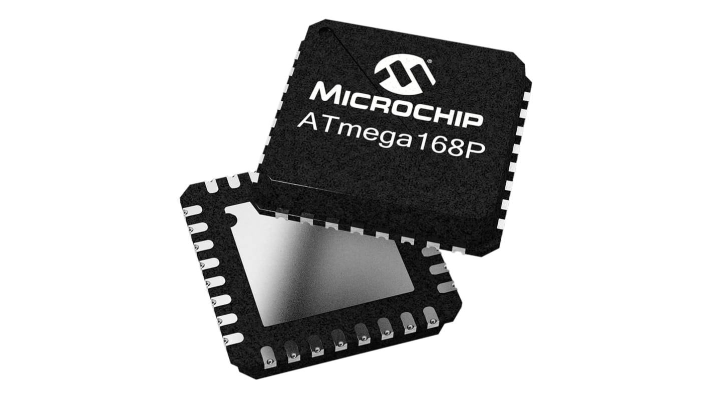 Microchip ATMEGA168V-10AU, 8bit AVR Microcontroller, ATmega, 10MHz, 16 kB Flash, 32-Pin TQFP | RS