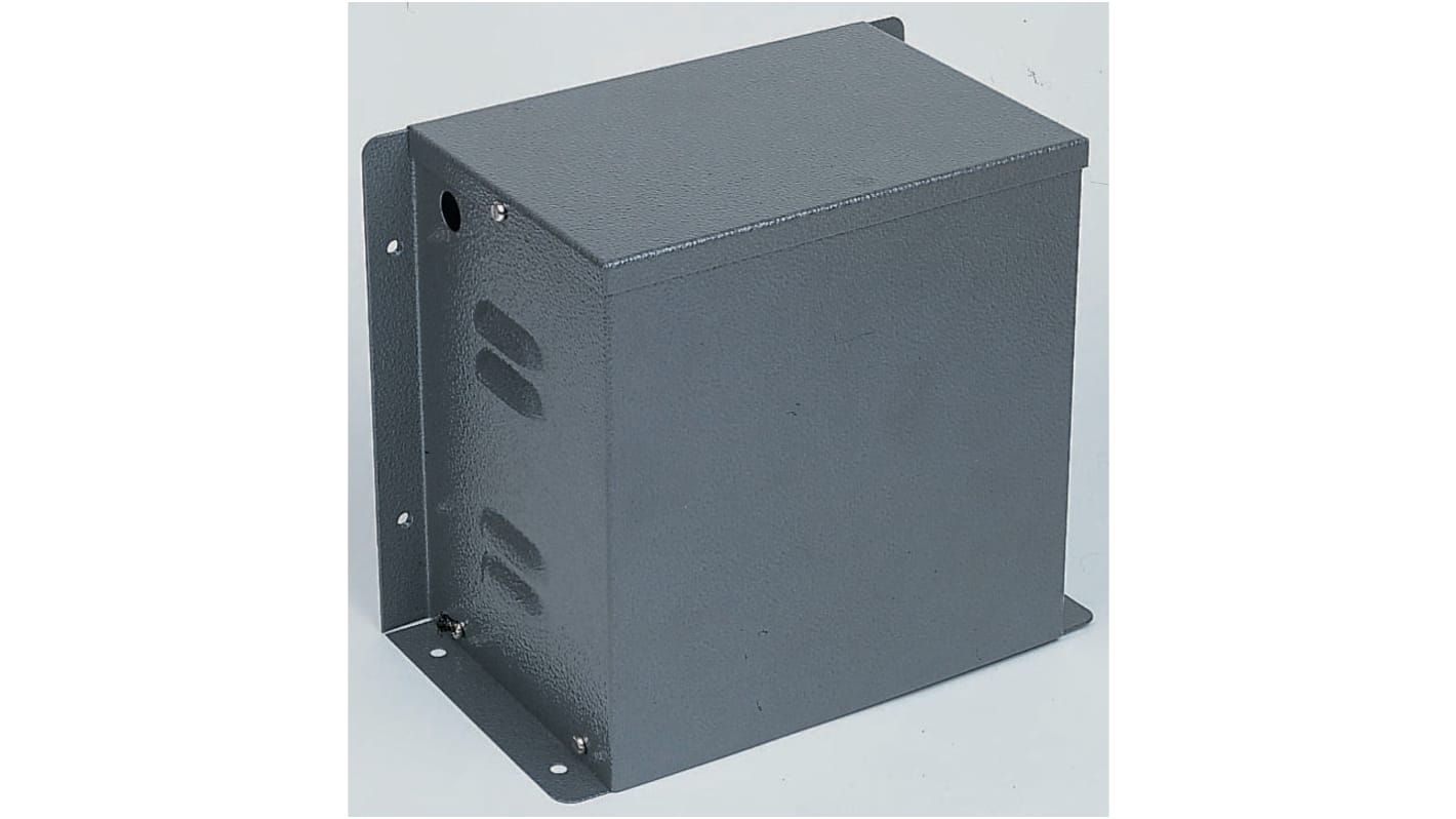 Caja RS PRO de Acero Gris, 117 x 132 x 196mm | RS
