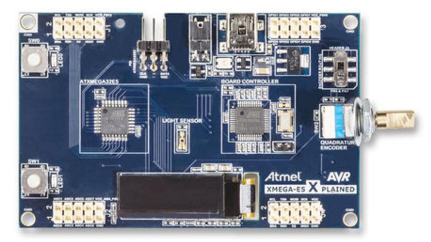 Microchip XMEGA-E5 Xplained MCU Evaluation Board ATXMEGAE5-XPLD | RS