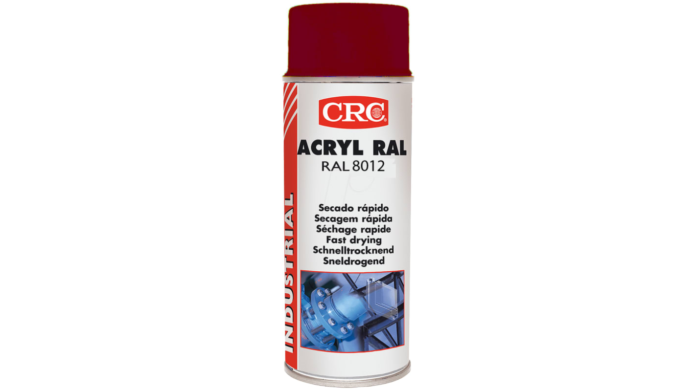 32164 | CRC 400ml RAL 8012 Brown-Red Gloss Spray Paint | RS
