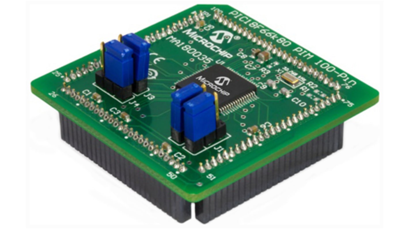 Microchip PIC18F66K80 100 pin PIM モジュール MA180035 | RS