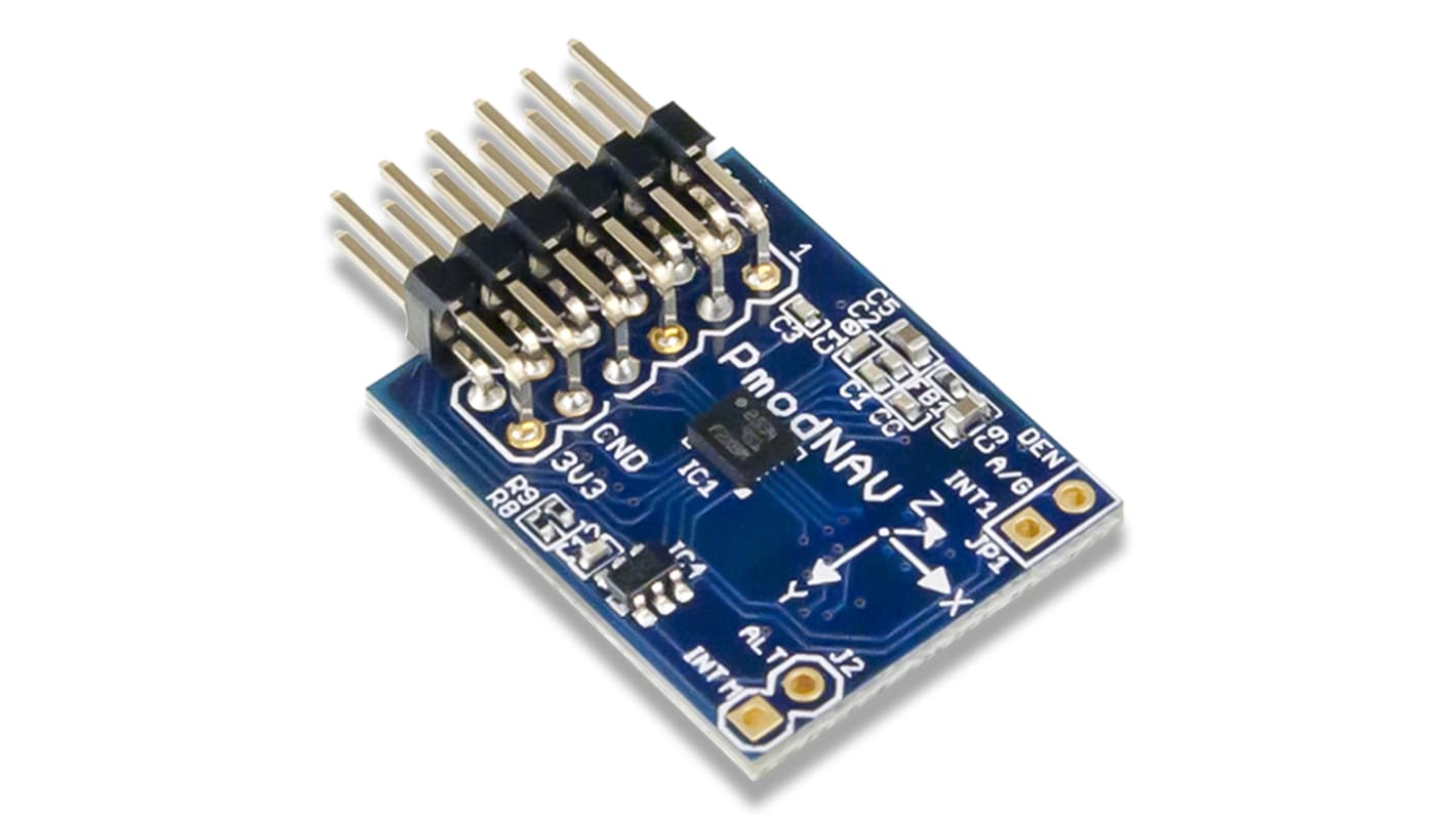 410-326 | Digilent Pmod NAV: 9-axis IMU Plus Barometer Expansion Module ...