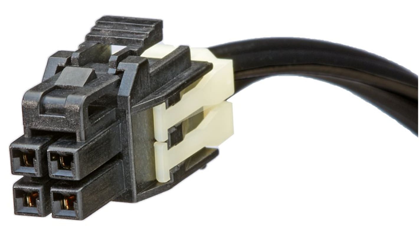 45130-0401 | Molex 4 Way Female Nano-Fit to 4 Way Female Nano-Fit Wire to Board Cable, 150mm | RS