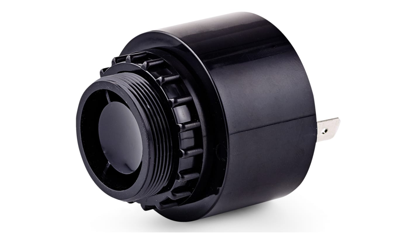 809110313 | Black Panel Mount Buzzer ESZ-K Series, 43 mm Diameter, 230 ...