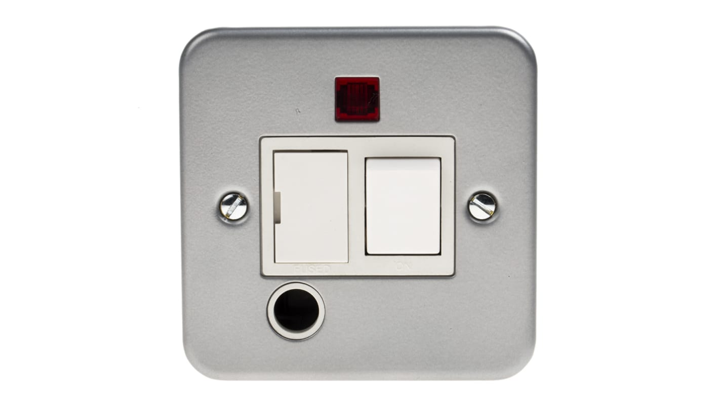 RS PRO 13A, 2 Gang Switched Fused Spur | RS