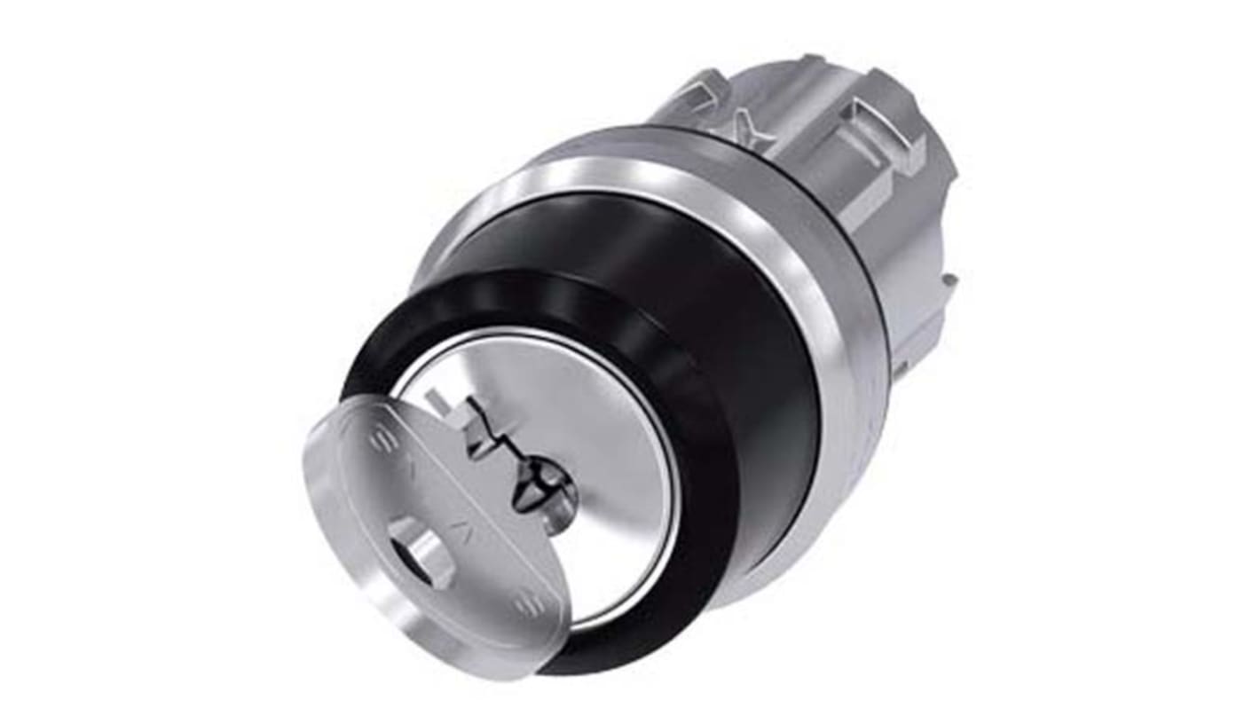 3SU1050-4BF01-0AA0 | Siemens SIRIUS ACT 2-position Key Switch Head ...