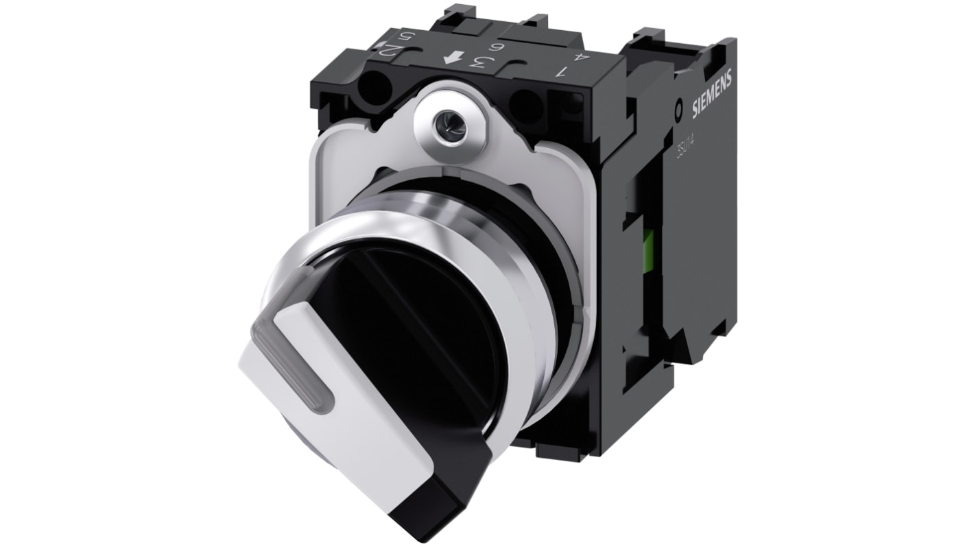 3SU1150-2BF60-1MA0 | Siemens Short Handle Selector Switch - (SPDT) 22mm ...