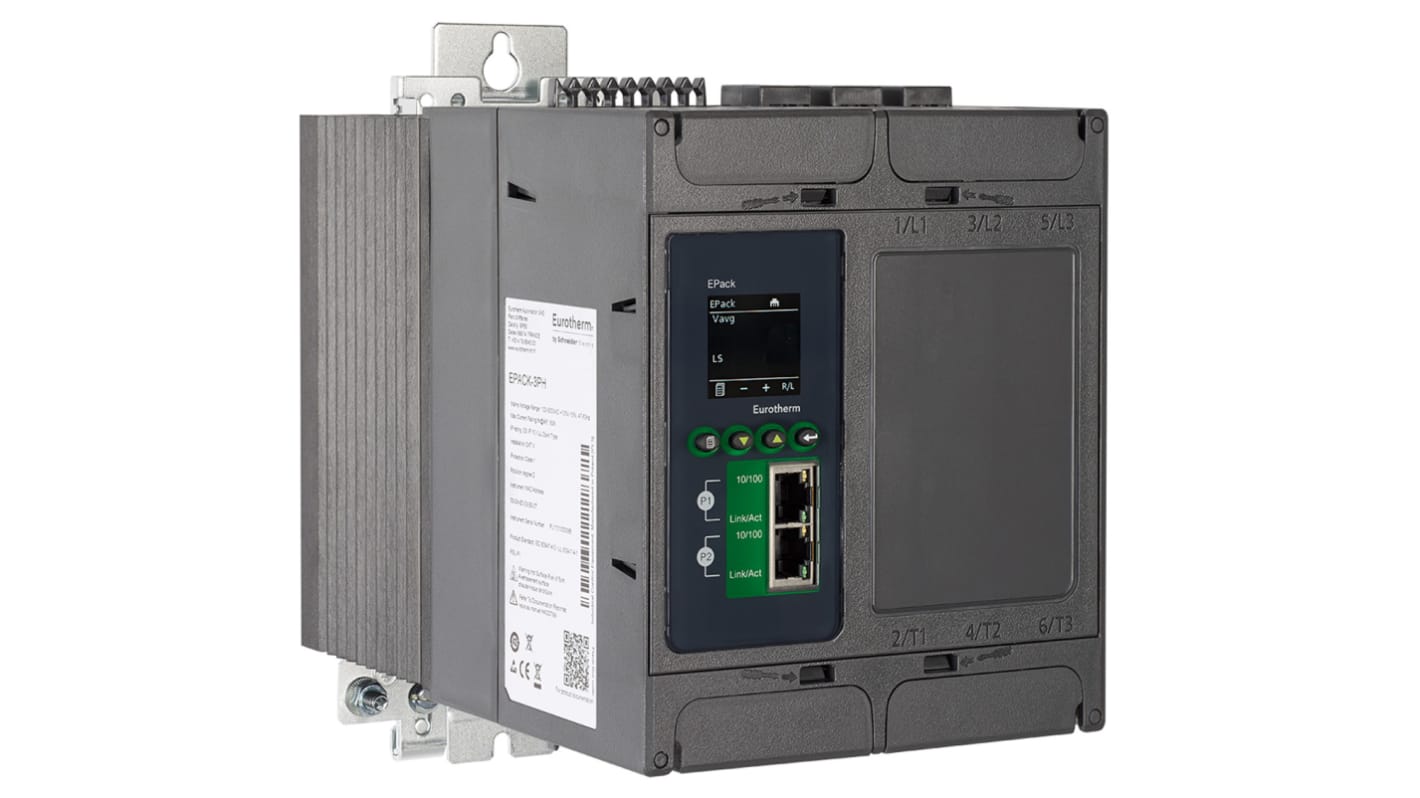 EPACK-3PH/40A/500V/XXX/V2/XXX/XXX/TCP | Eurotherm Power Controller 3 ...