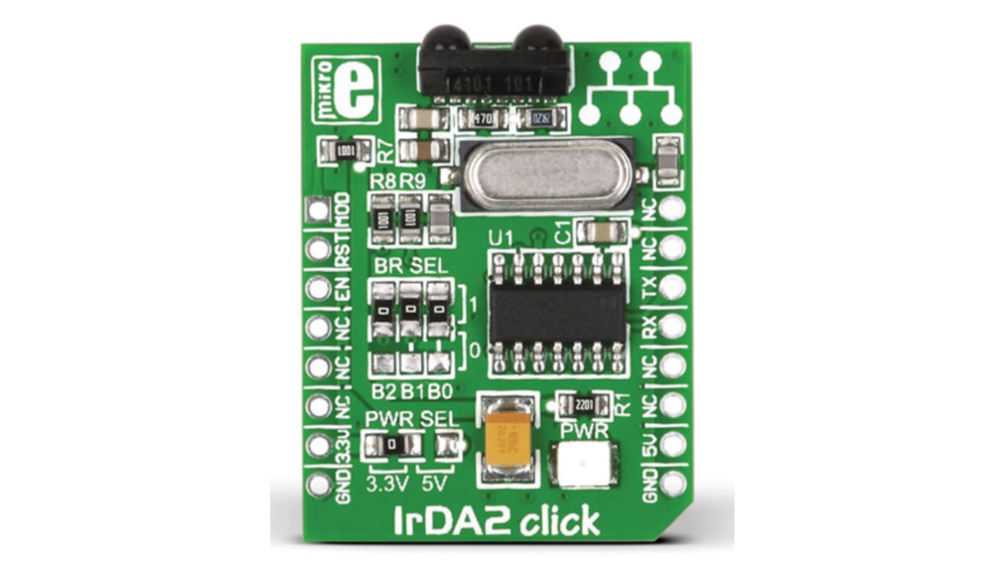 MikroElektronika IrDA2 click MCP2120, TFDU4101 Development Kit for ...