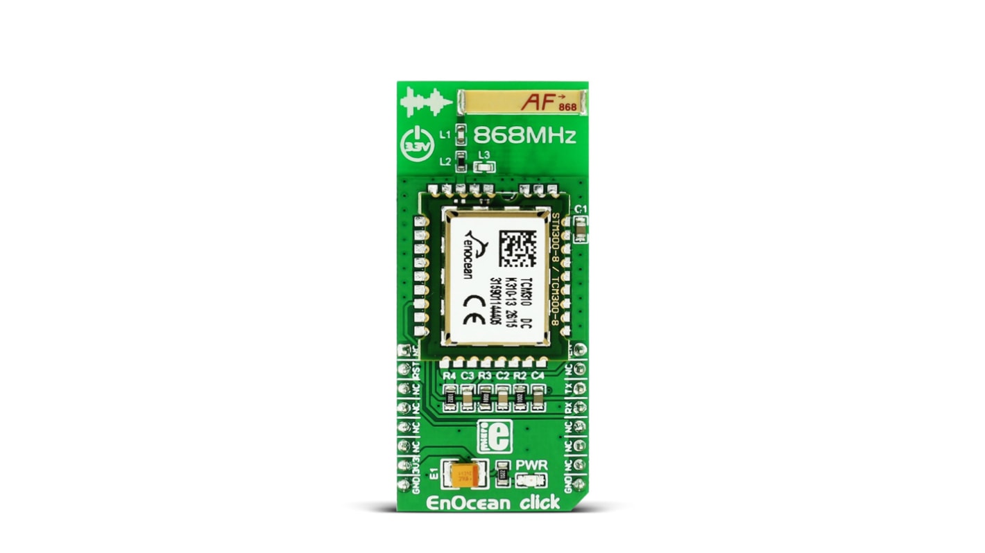 MikroElektronika EnOcean TCM 310 RF Transceiver mikroBus Click Board ...